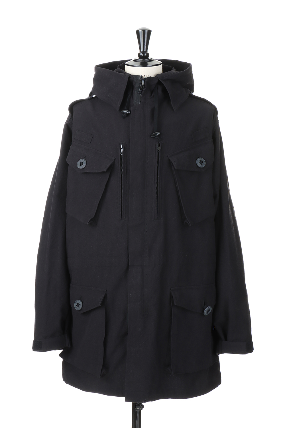 SAS Smocks Jacket - BLACK (22020300700030) | セレクトショップ｜DeepInsideinc.com ...
