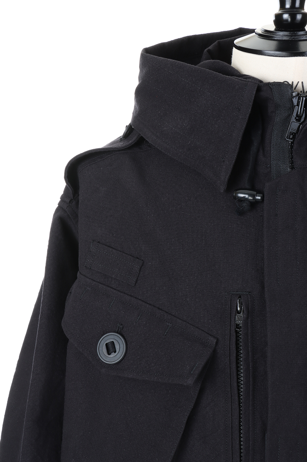 SAS Smocks Jacket - BLACK (22020300700030) | セレクトショップ｜DeepInsideinc.com ...