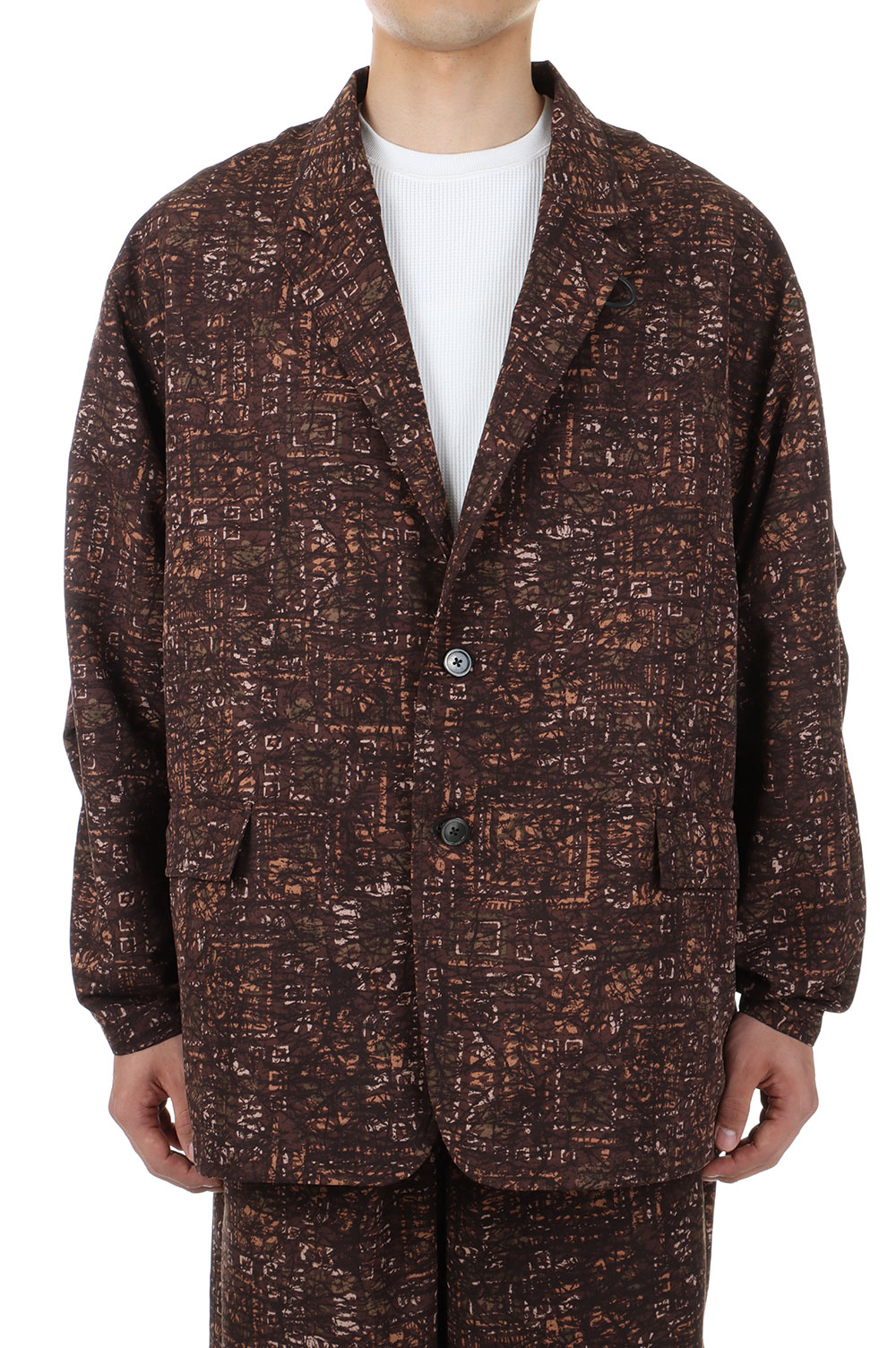 TECH 2B JACKET BATIK - BROWN (BJ-56023) | セレクトショップ｜DeepInsideinc.com Store