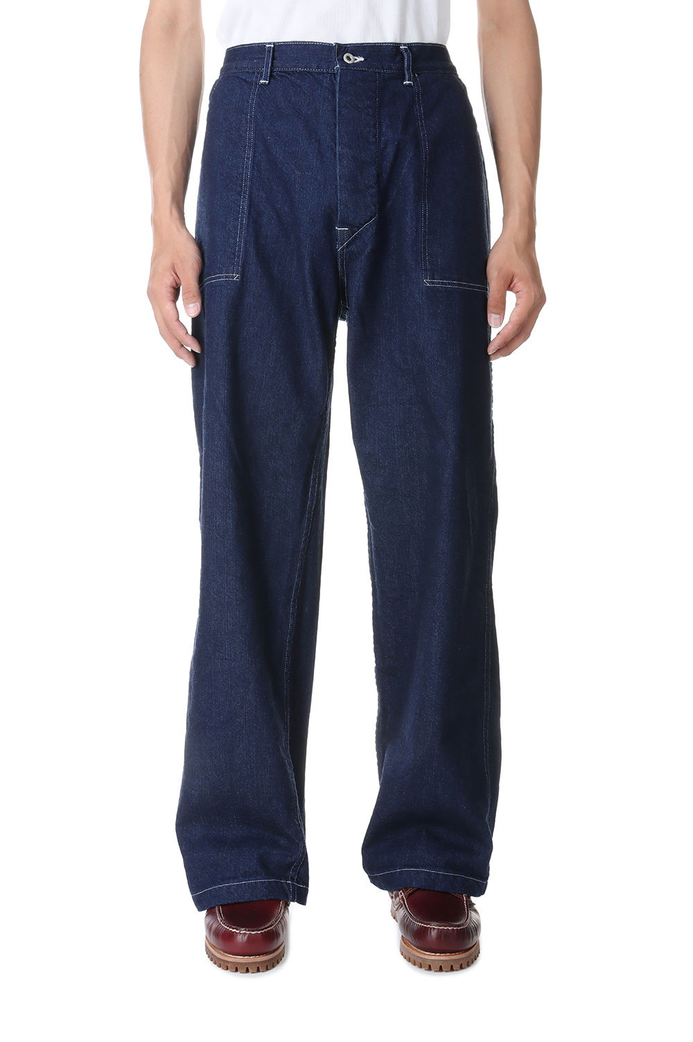 Denim Baker Pants - NAVY (PTLM-9UT-11.5-PIW) | セレクトショップ｜DeepInsideinc ...
