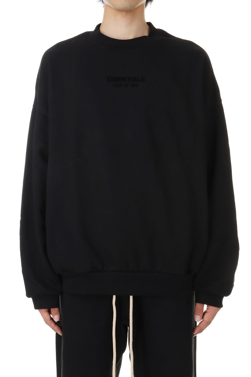 Essentials Crewneck/Jet Black(192BT232040F) | セレクトショップ｜DeepInsideinc ...