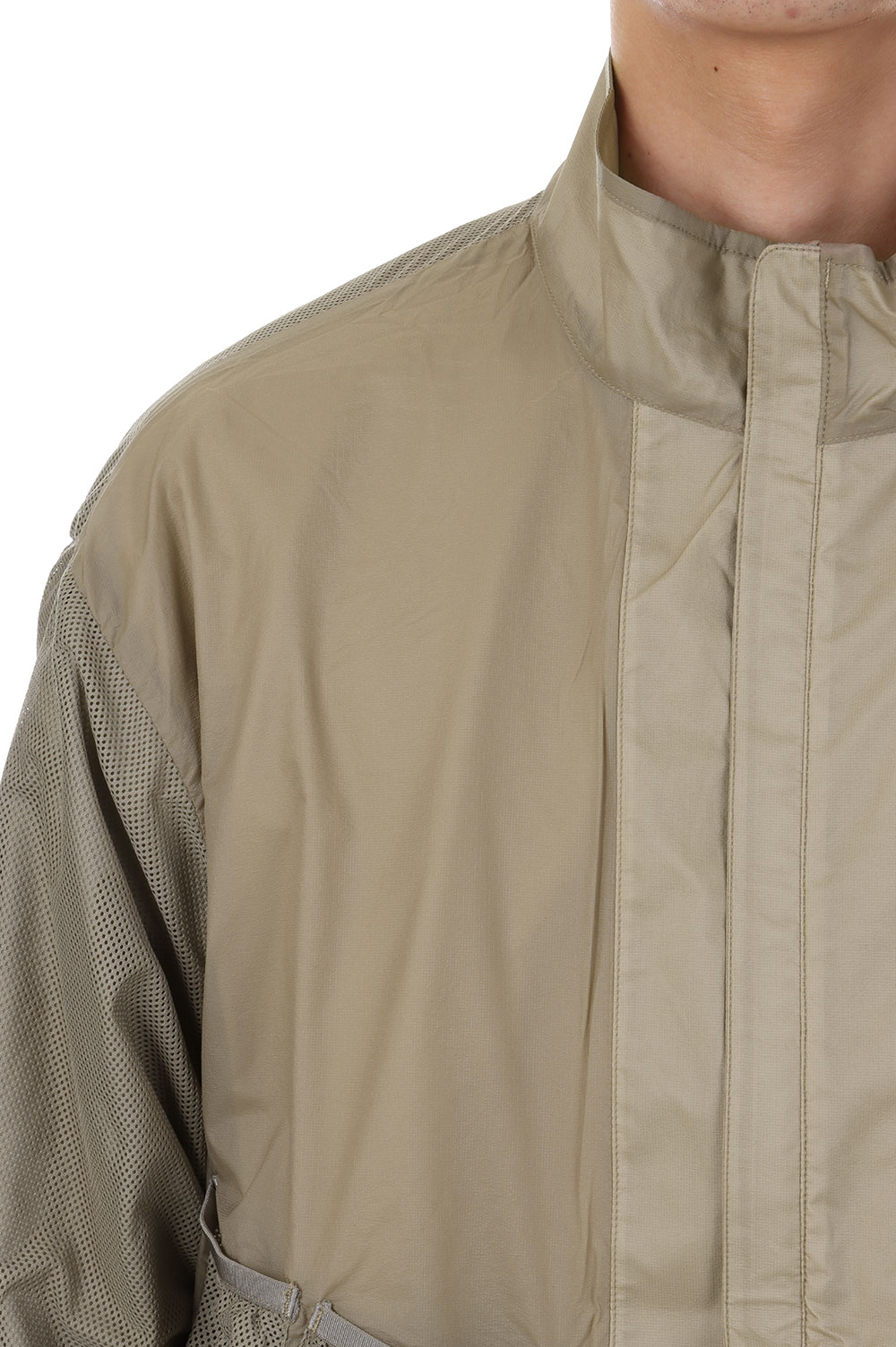 TECH REVERSIBLE WIND SHIELD JACKET - BEIGE (BJ-22024) | セレクトショップ｜DeepInsideinc.com Store