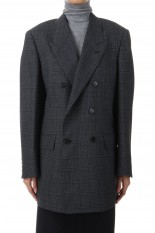 LAMA SHETLAND WOOL TWEED OVER JACKET (#A24AJ06LS) | セレクト LAMA SHETLAND WOOL TWEED OVER JACKET (#A24AJ06LS) | セレクト