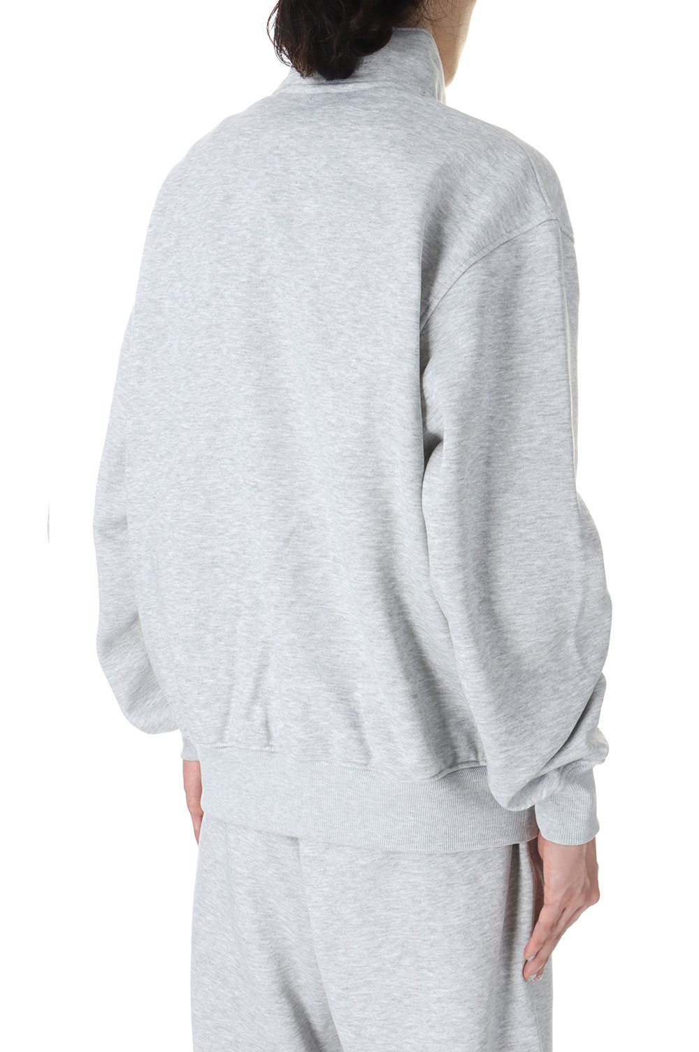 TECH SWEAT STAND ZIP CARDIGAN - TOP GRAY (BE-54024W) | セレクトショップ ...