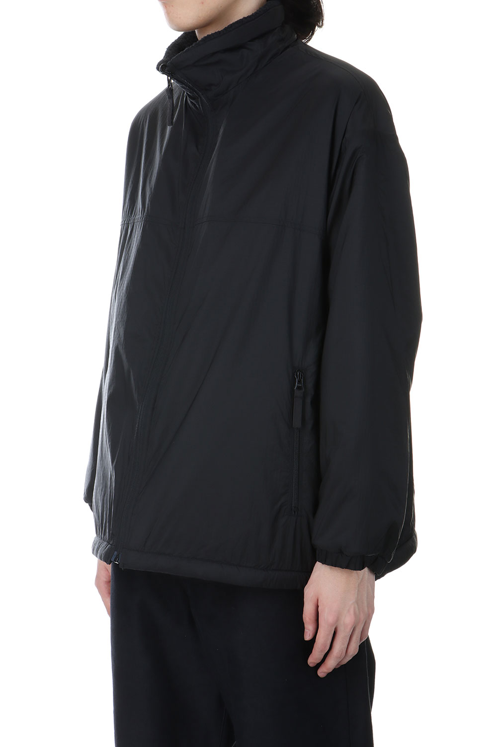 LINER NYLON FLEECE ZIP UP(POLARTEC) / WEATHER MJ CONNECTION / BLACK (PC ...