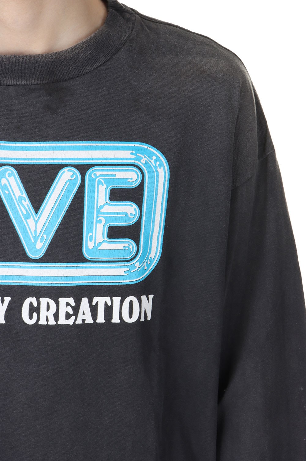 LS TEE / LOVE / BLACK(SM-YS1-0000-014) | セレクトショップ｜DeepInsideinc.com Store