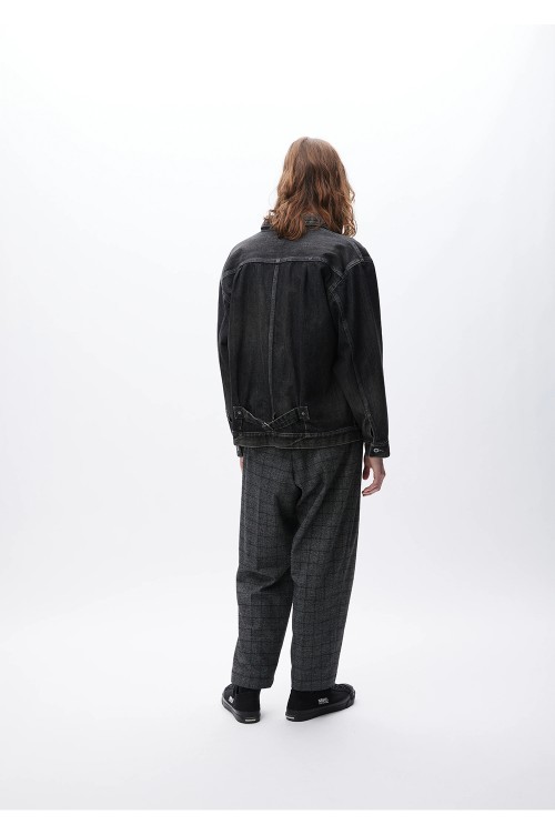 WASHED DENIM TYPE-1 JACKET / BLACK (242XBNH-JKM02 WASHED DENIM TYPE-1 JACKET / BLACK (242XBNH-JKM02