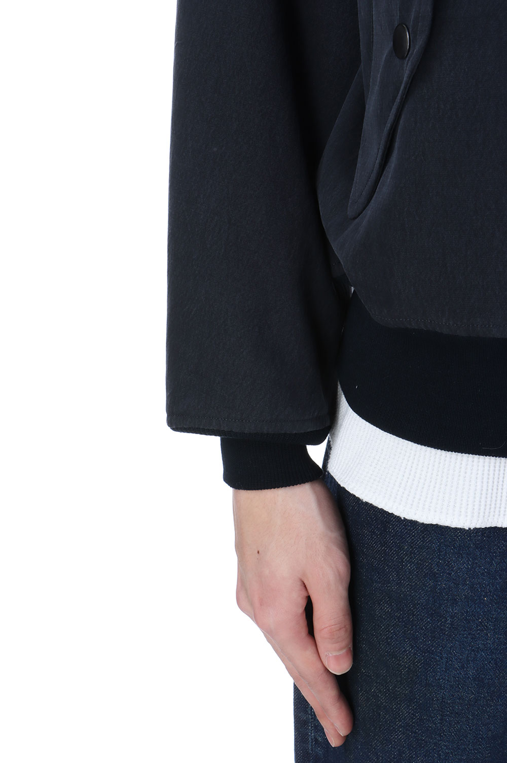 Silk Padding Jacket - NAVY (25SAP-01-08H) | セレクトショップ｜DeepInsideinc.com ...