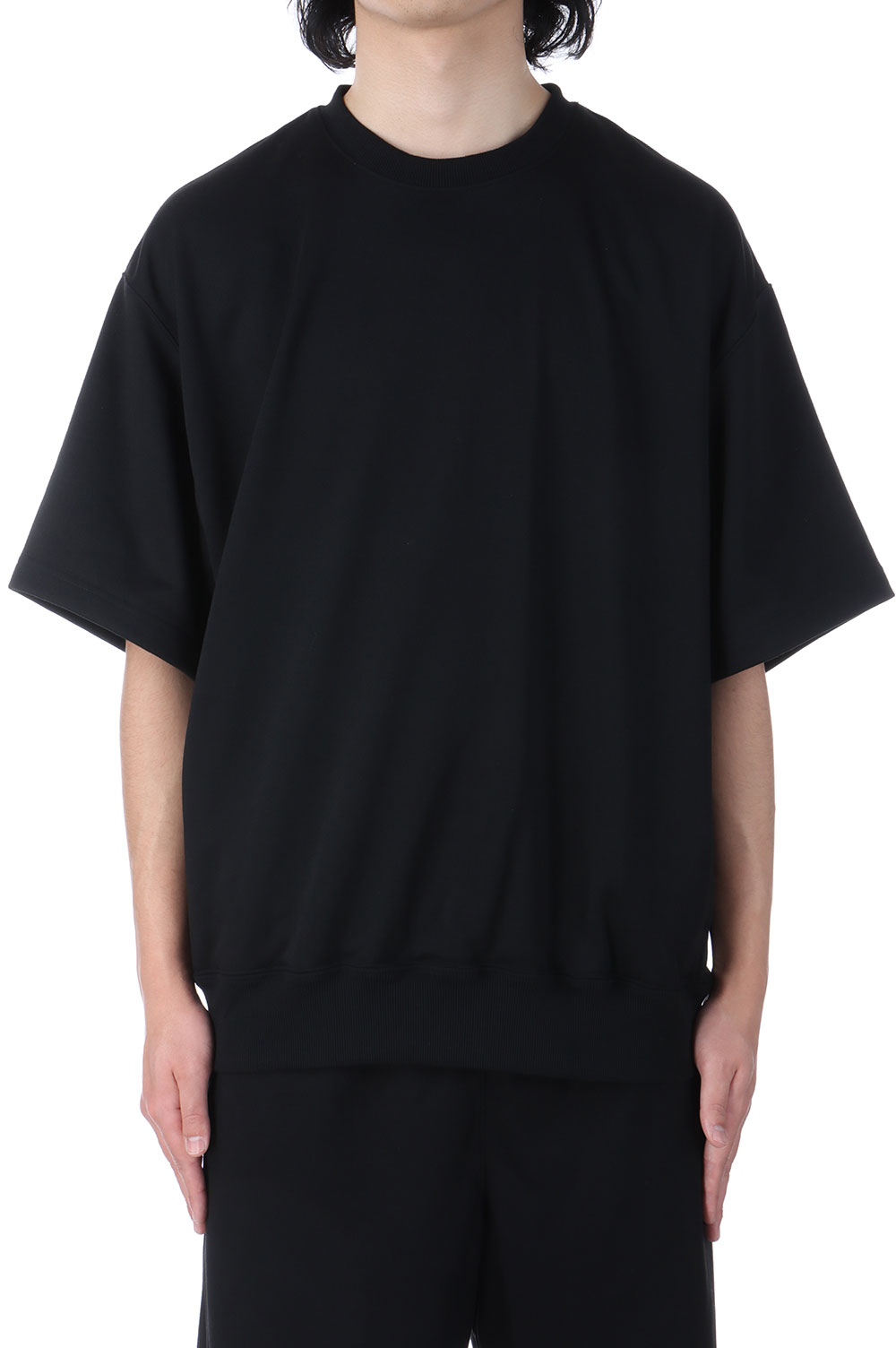 TECH SWEAT CREW S/S - BLACK (BE-51025) | セレクトショップ｜DeepInsideinc.com Store