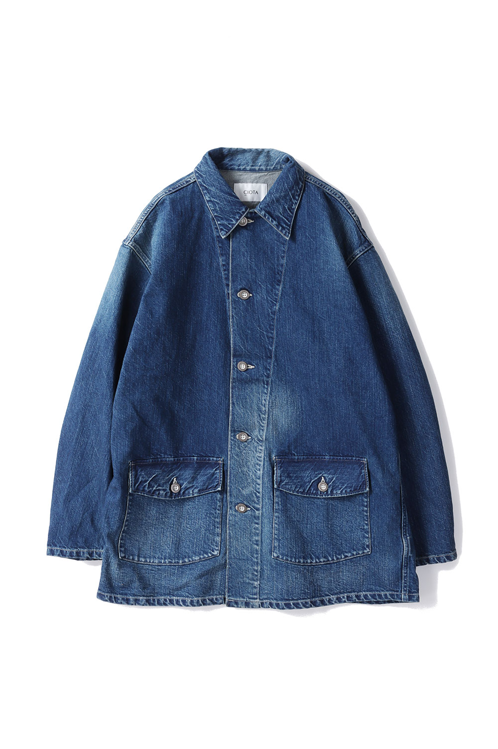 M-41 US.ARMY Denim Coverall Jacket - Medium Dark Blue Damage (JKLM-136-PIMDBL-D) | セレクトショップ ...