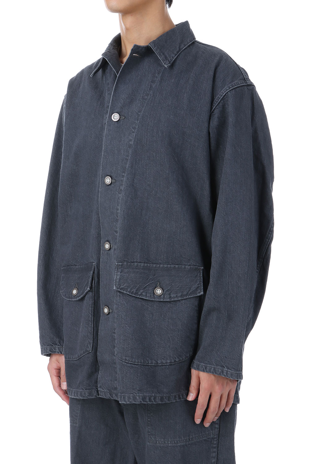 M-41 US.ARMY Denim Coverall Jacket - Medium Gray (JKLM-136-MGR) | セレクトショップ｜DeepInsideinc.com Store