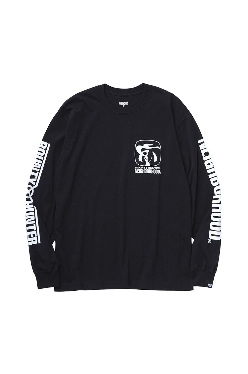 NH X BOUNTY HUNTER . TEE LS-2 / BLACK (251PCBHN-LT02 NH X BOUNTY HUNTER . TEE LS-2 / BLACK (251PCBHN-LT02