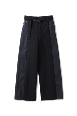Wide Denim Pants -BLACK 001- (SCM-208) | セレクトショップ Wide Denim Pants -BLACK 001- (SCM-208) | セレクトショップ