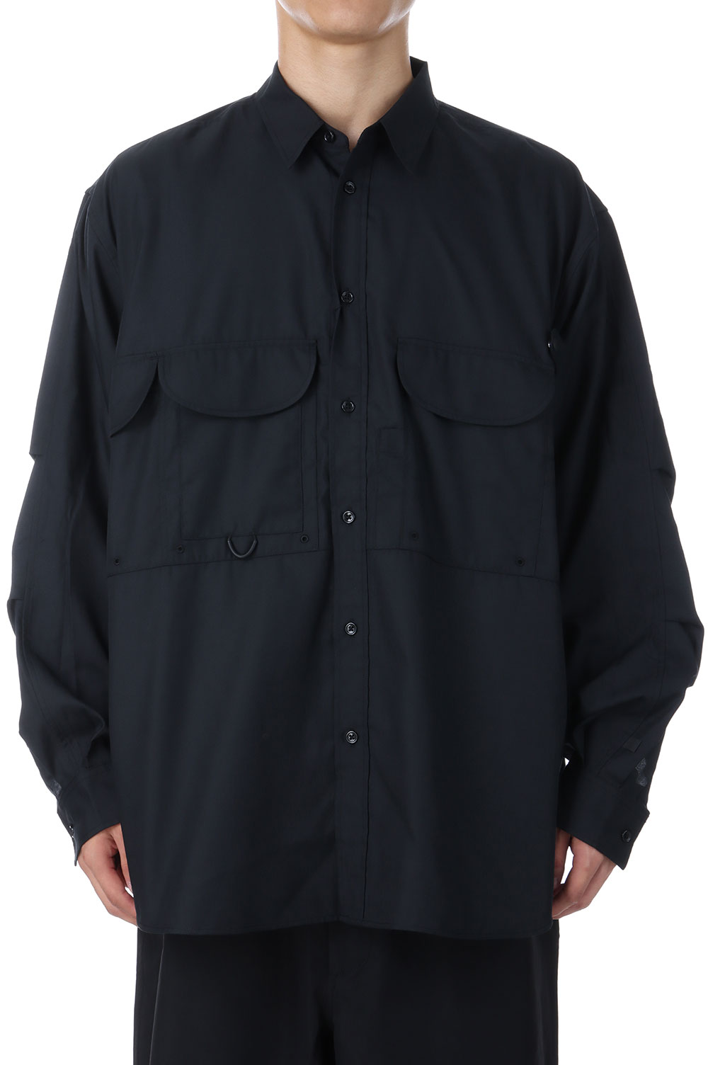 TECH FISHING SHIRT L/S - BLACK (BE-84025W) | セレクトショップ｜DeepInsideinc.com ...