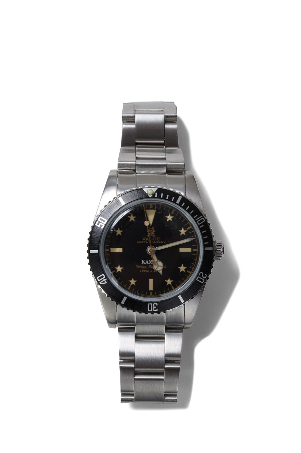 VAGUE WATCH CO. x KAMIYA Divers Watch - SILVER (G14VA101) | セレクトショップ｜DeepInsideinc.com Store