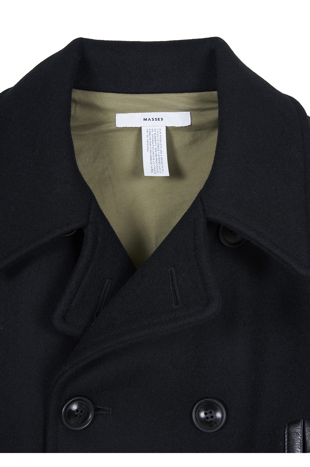 P-COAT Ⅱ / BLACK | セレクトショップ｜DeepInsideinc.com Store