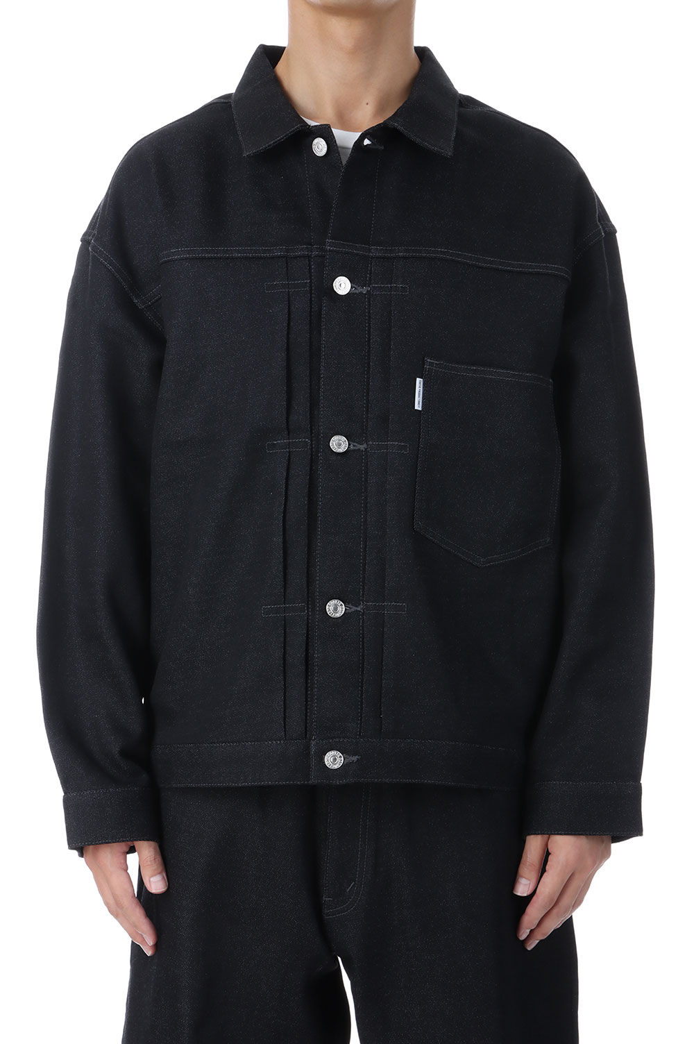 Reverse Loop Denim Jacket (Type 1st) - Black Rigid (CTE-25A201) | セレクト ...