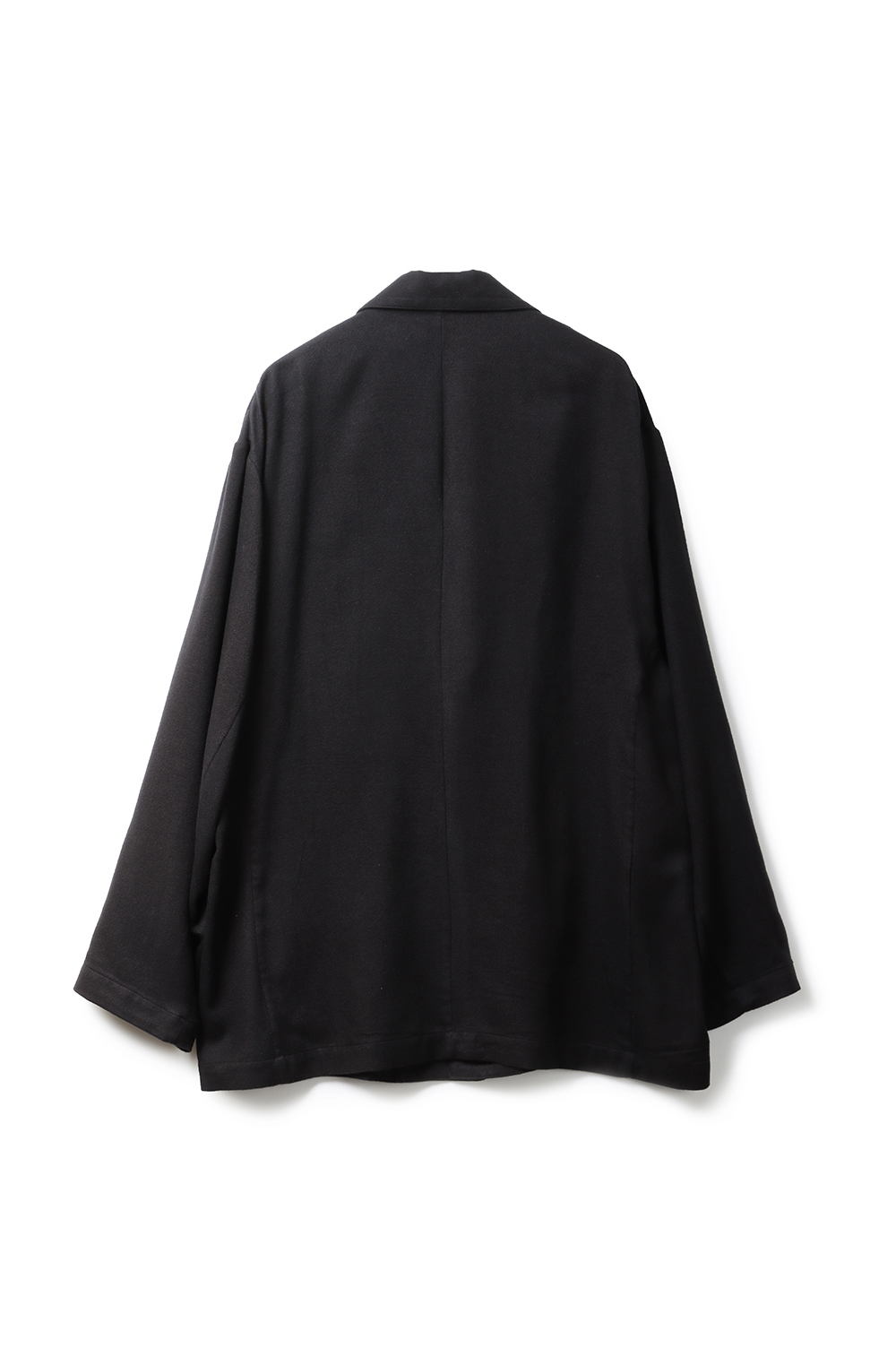 RAYON SILK FLANNEL SINGLE BREASTED JACKET - CHARCOAL (ST.1438) | セレクト ...