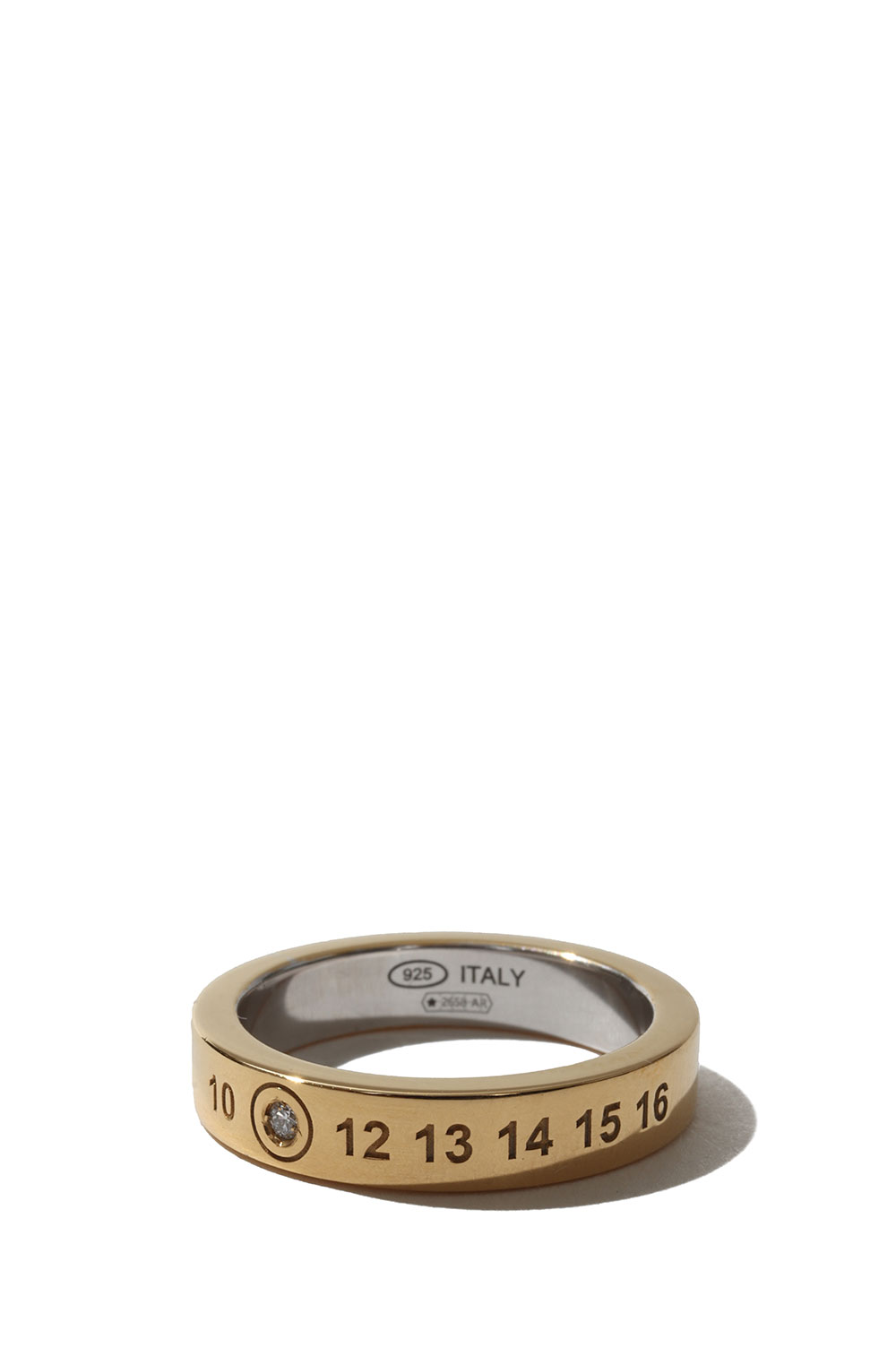 Lab-Grown Diamond Numbers Ring 4mm -702 Gold x Silver (SM1UQ0121-P8864 ...