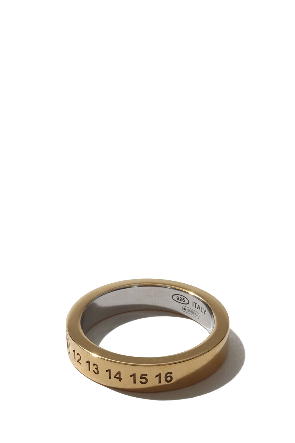 Lab-Grown Diamond Numbers Ring 4mm -702 Gold x Silver (SM1UQ0121-P8864 ...